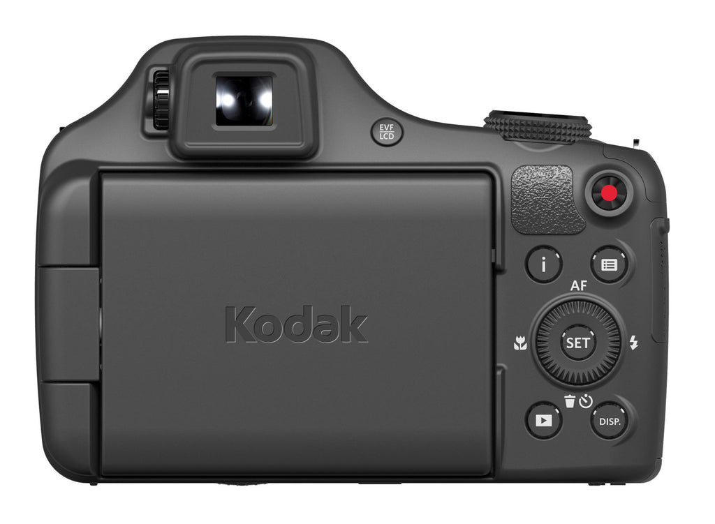 Kodak PIXPRO AZ652 Black 20MP Digital Camera with 65x Optical Zoom ...